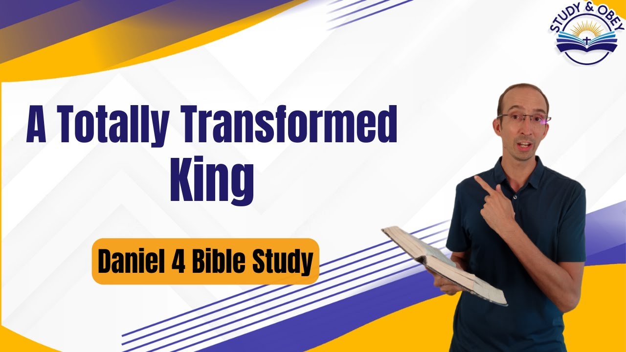 Daniel 4 Bible Study - God Humbles Nebuchadnezzar - YouTube