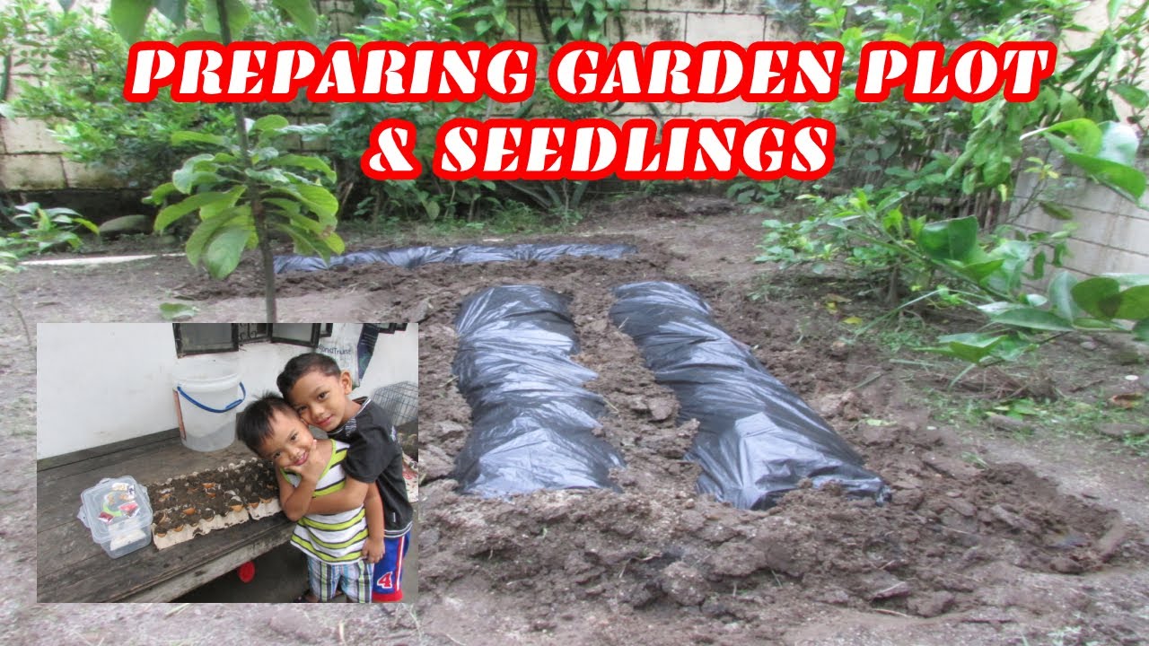 PREPARING GARDEN PLOT & SEEDLINGS | Z&M VLOG #3 - YouTube