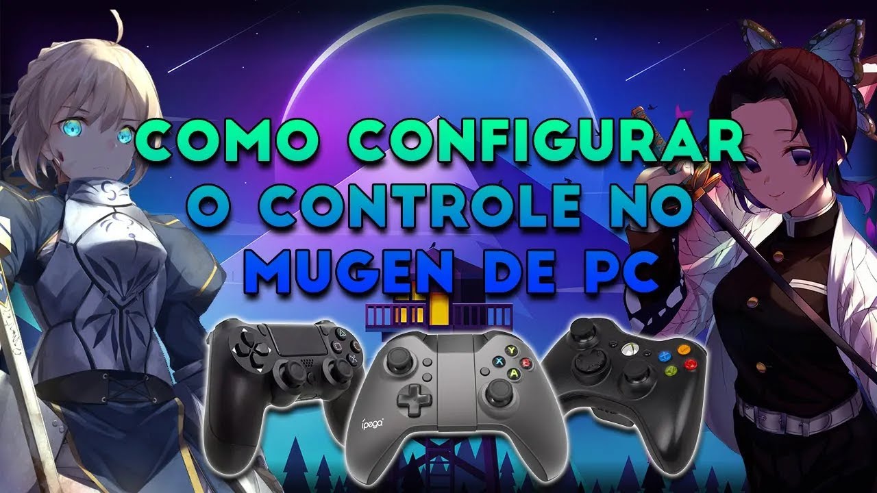 Como configurar o controle no mugen - Tutorial - YouTube