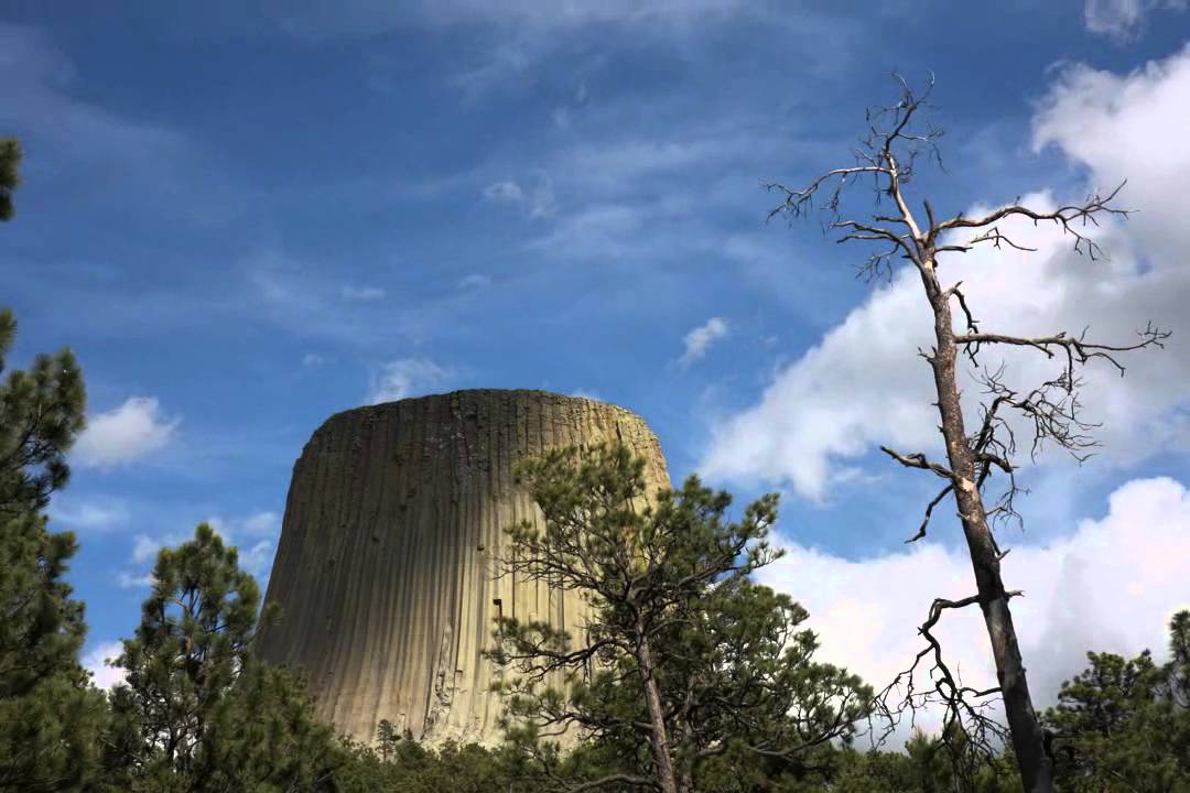 Devils Tower NM (timelapse) - YouTube