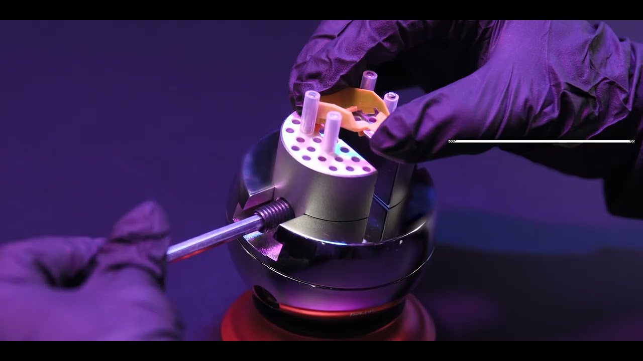 DSPIAE Omnidirectional Spherical Vise AT-SV - YouTube