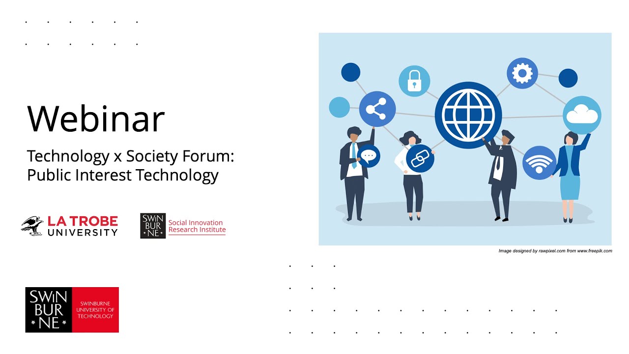Webinar - Technology x Society Forum: Public Interest Technology - YouTube