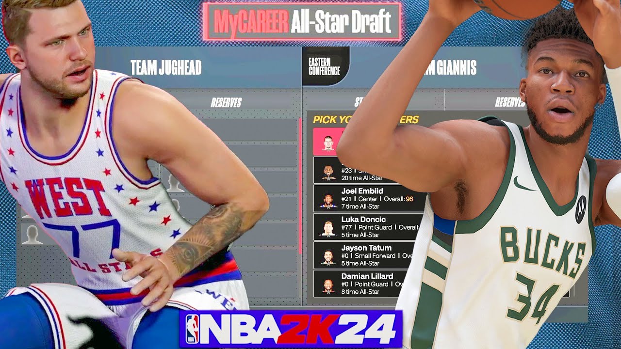 Who did you pick for the STARTING 5 All-Star Draft in NBA 2K24? - YouTube