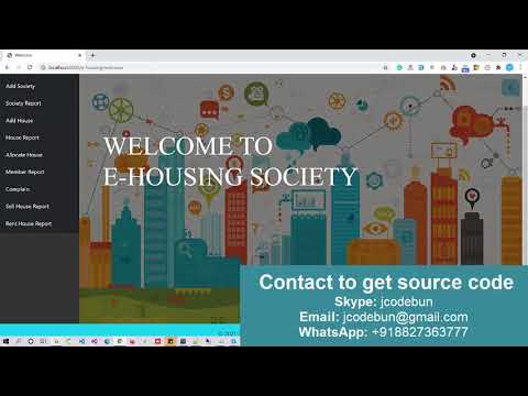 Housing Society Management Project in Spring boot with source code and ...