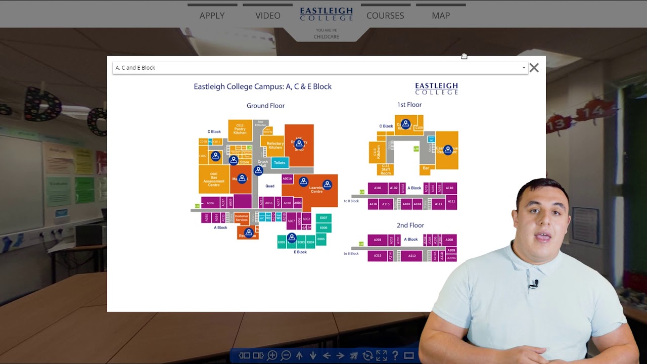 360-degree Interactive College Campus - YouTube