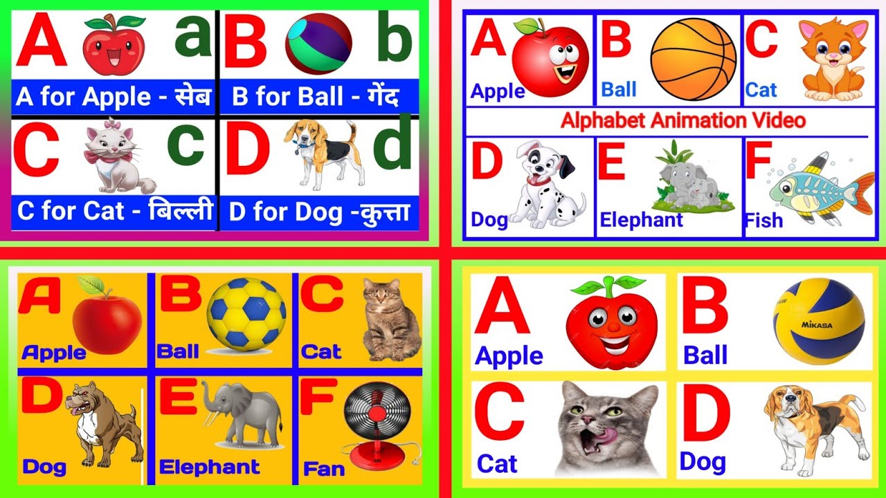 a for apple,abcd,abc song,abcdefghj,phonics song,a b c d,ABC alphabet ...