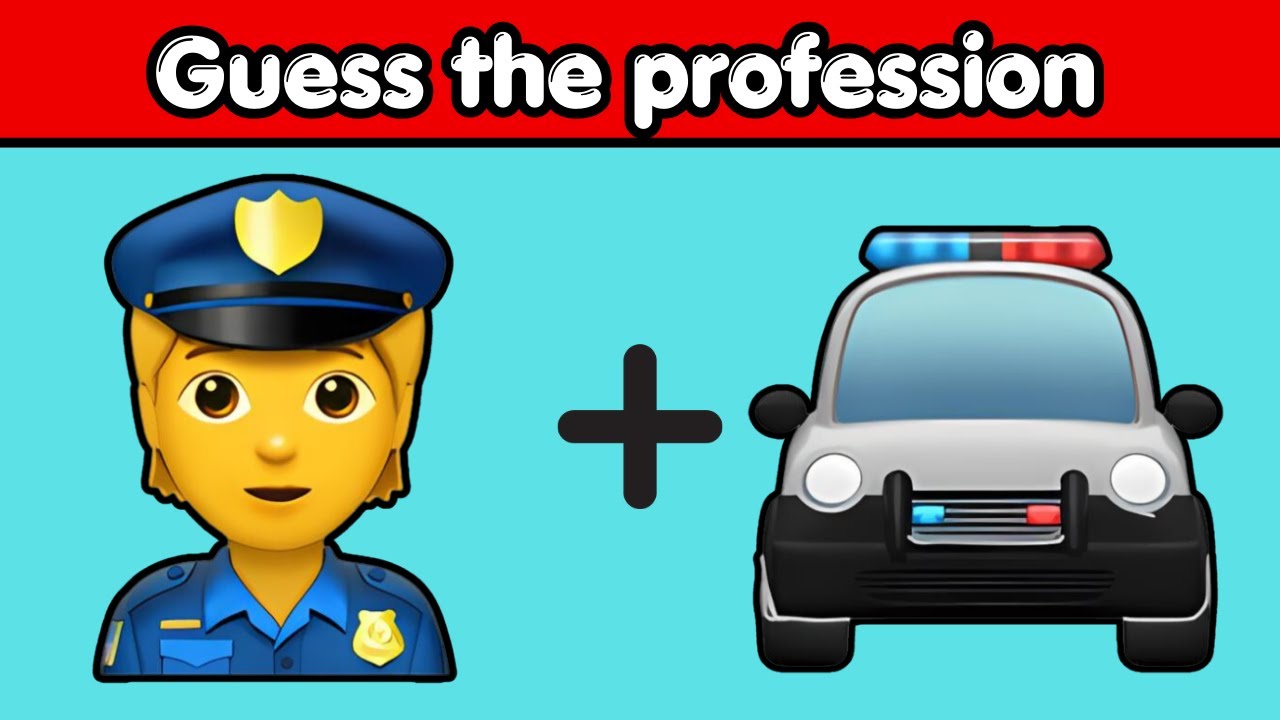Can You Guess the Profession by Emoji? | Emoji Quiz - YouTube