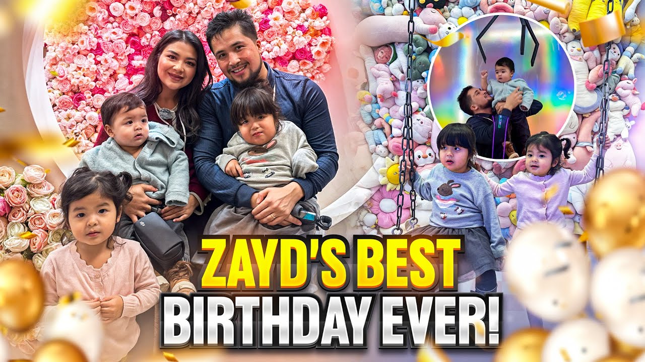 “Zayd’s 1st Birthday in Amsterdam – UNEXPECTED Surprise at WONDR! 3🎂🎉😱 ...