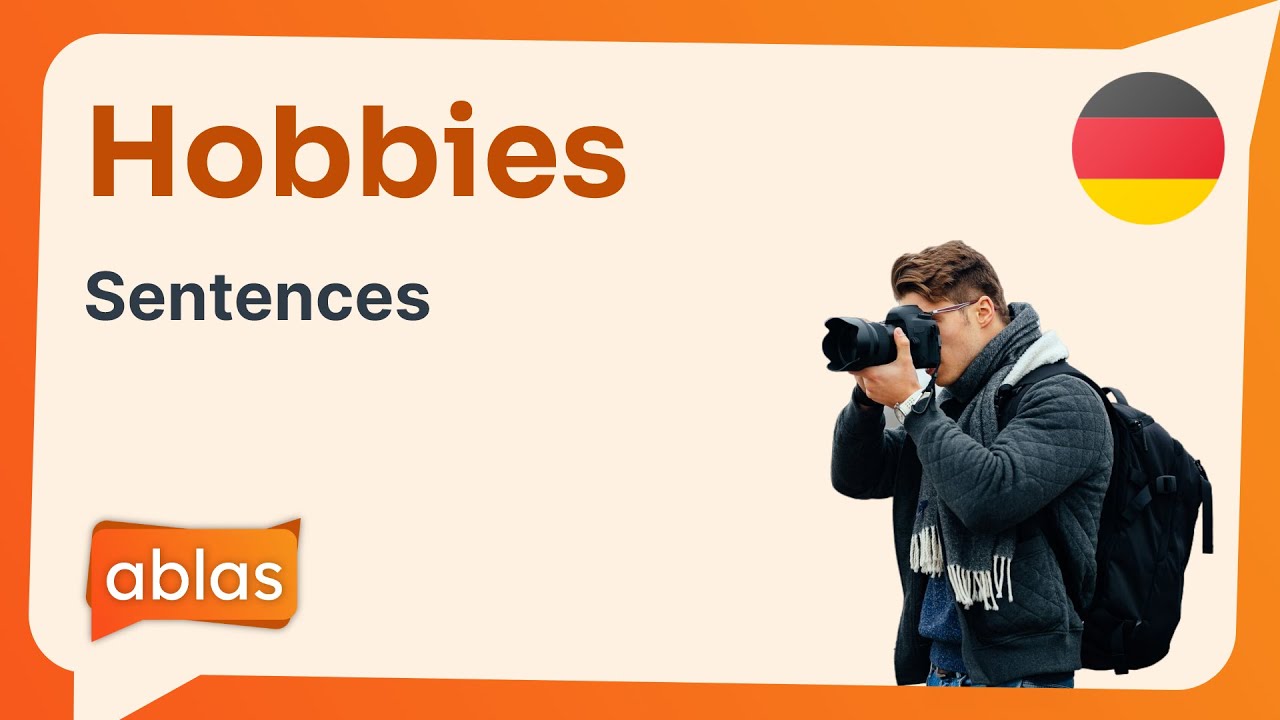 Hobbies | German Example Sentence List - YouTube