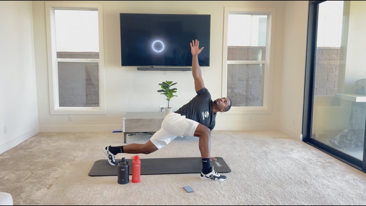 Takeya Trainer: John Gaines At-Home Workout - YouTube