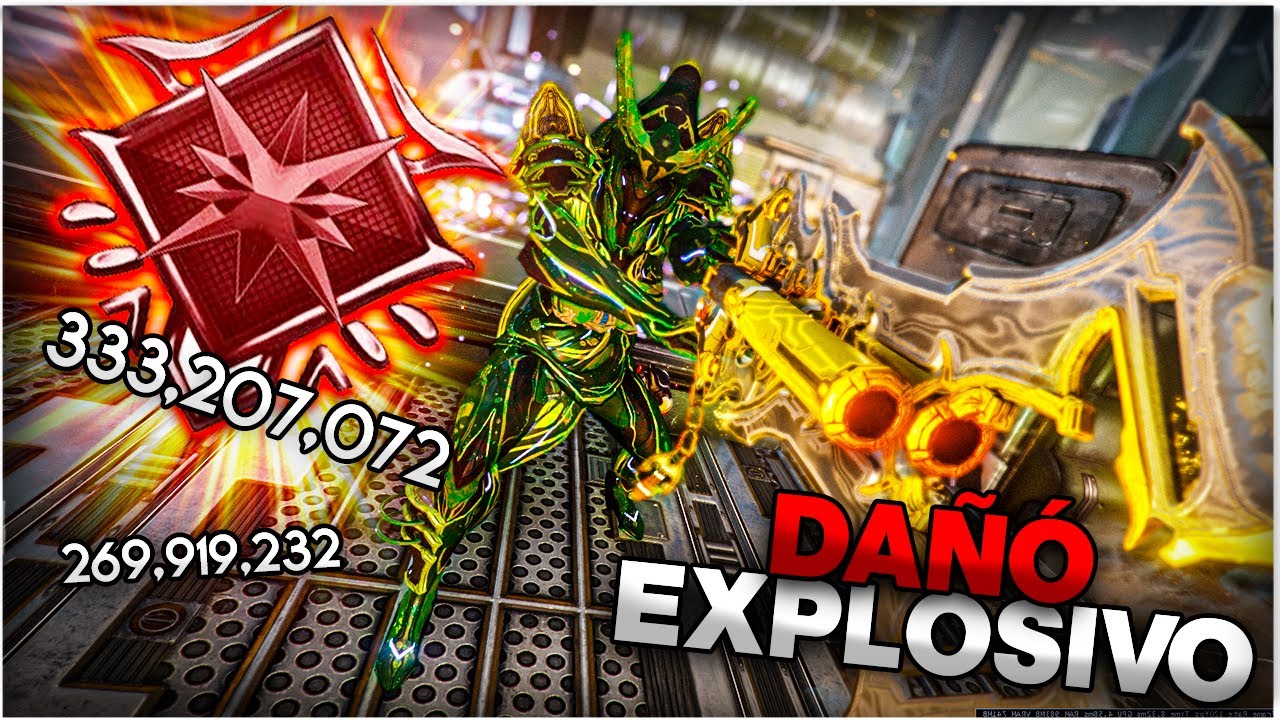 ¡LA NUEVA EXPLOSIÓN, CUADRUPLICA TU DAÑO! 💀💥 | WARFRAME - YouTube