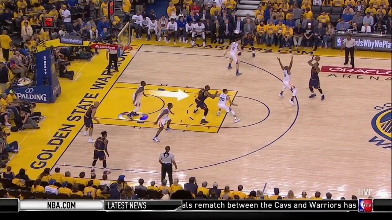 GameTime Warriors' Game 2 Defense Breakdown June 7, 2016 2016 NBA ...