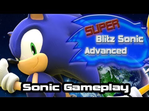 Super Blitz Sonic Advanced : Sonic Gameplay - YouTube