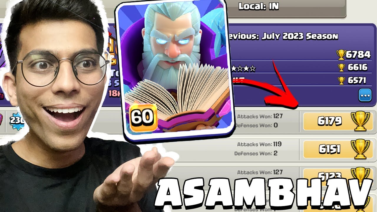 Secret of Global Rank 1 Player | Clash of Clans - YouTube