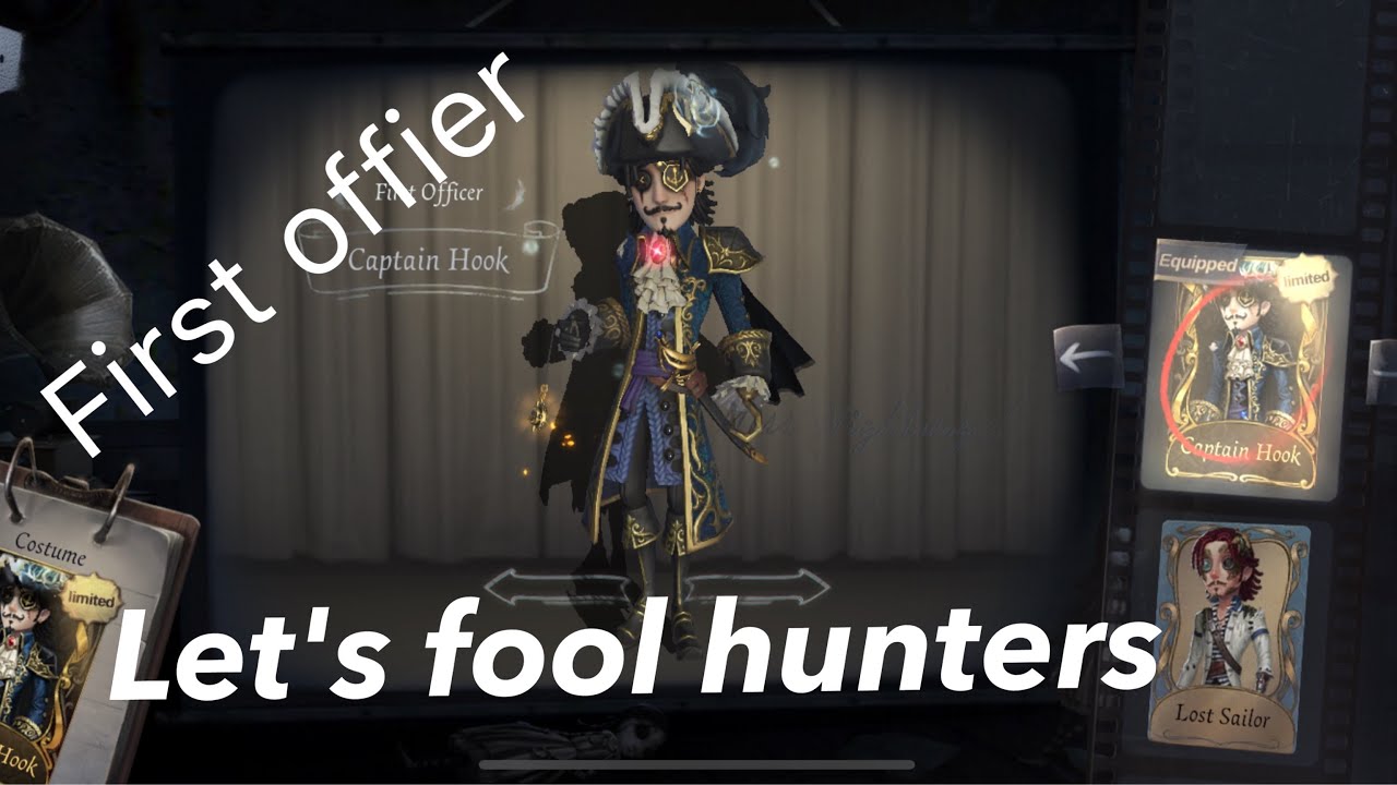 Identity V: First officer gameplay (limited skin) - YouTube