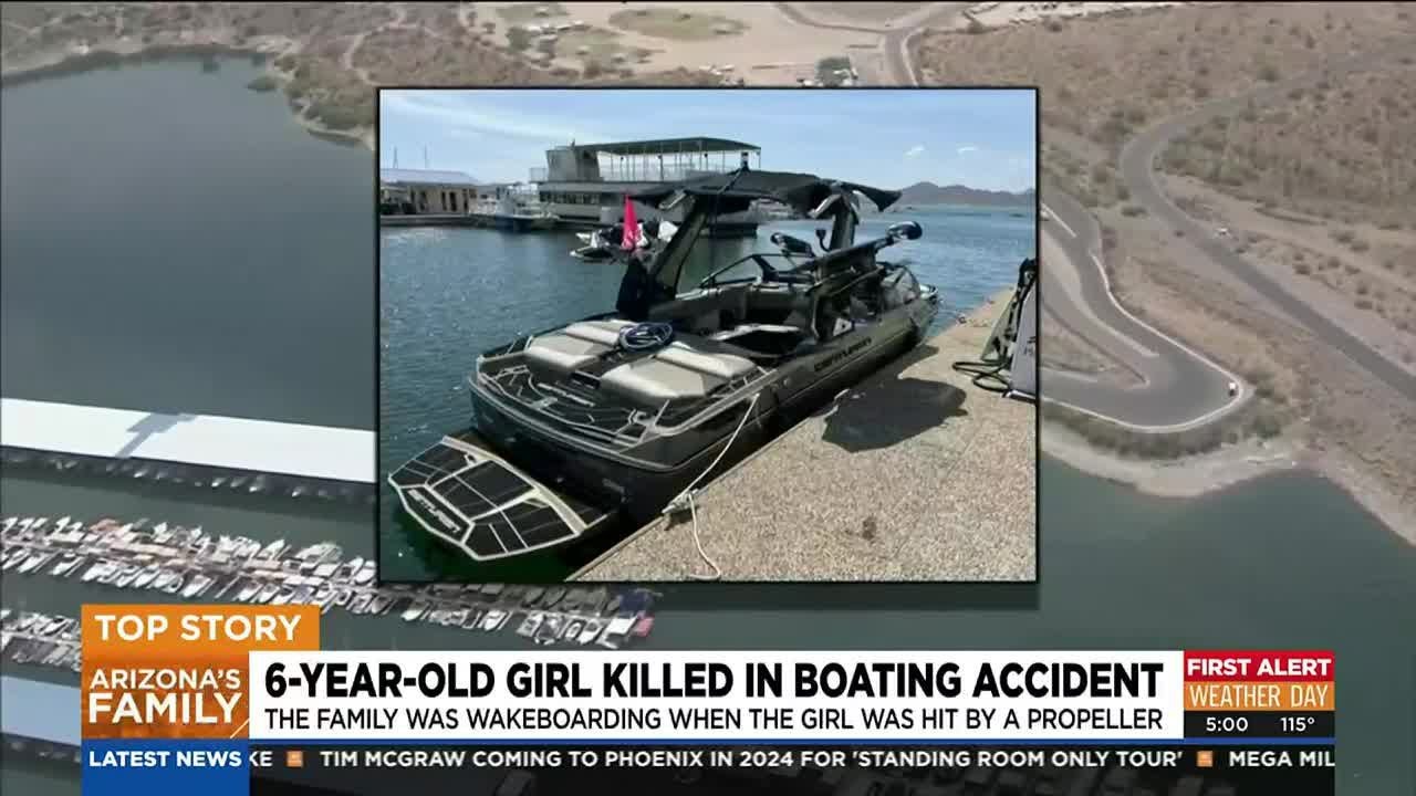 Child struck, killed by boat propeller at Lake Pleasant - YouTube