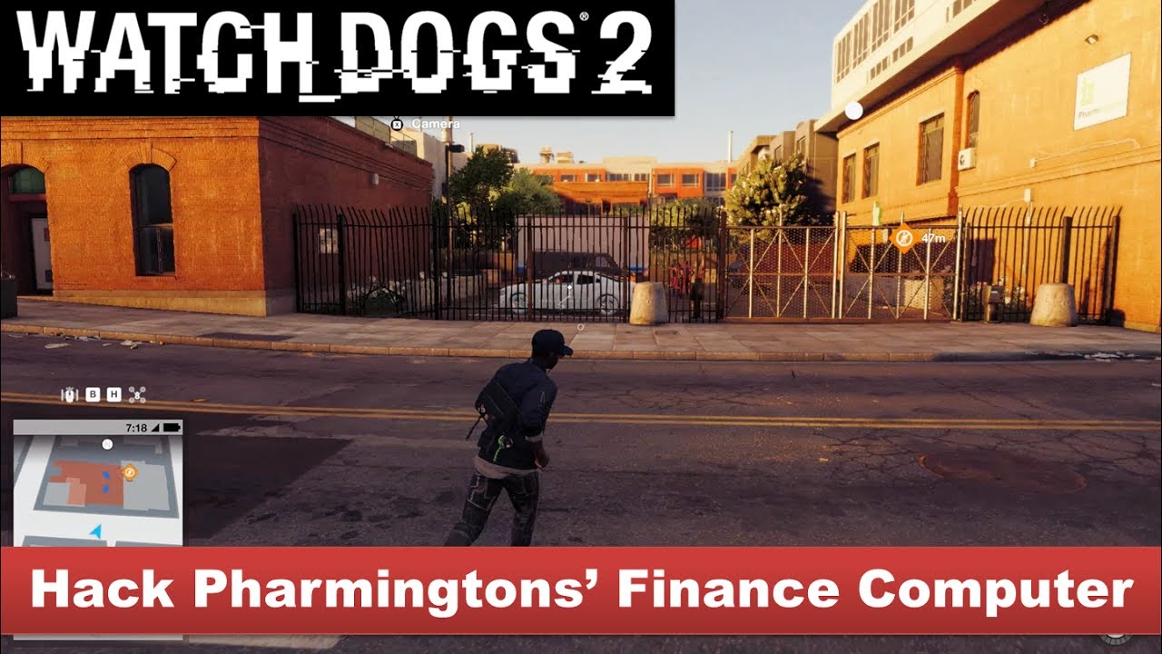 Watch Dogs 2 - How to hack Pharmingtons' Finance Computer [Pink Slips ...