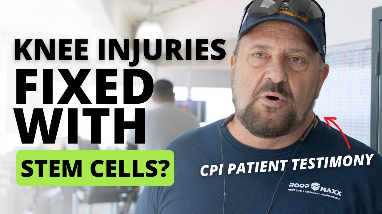 Fixing Knee Injuries with Stem Cells? CPI Patient Testimony - Joel ...