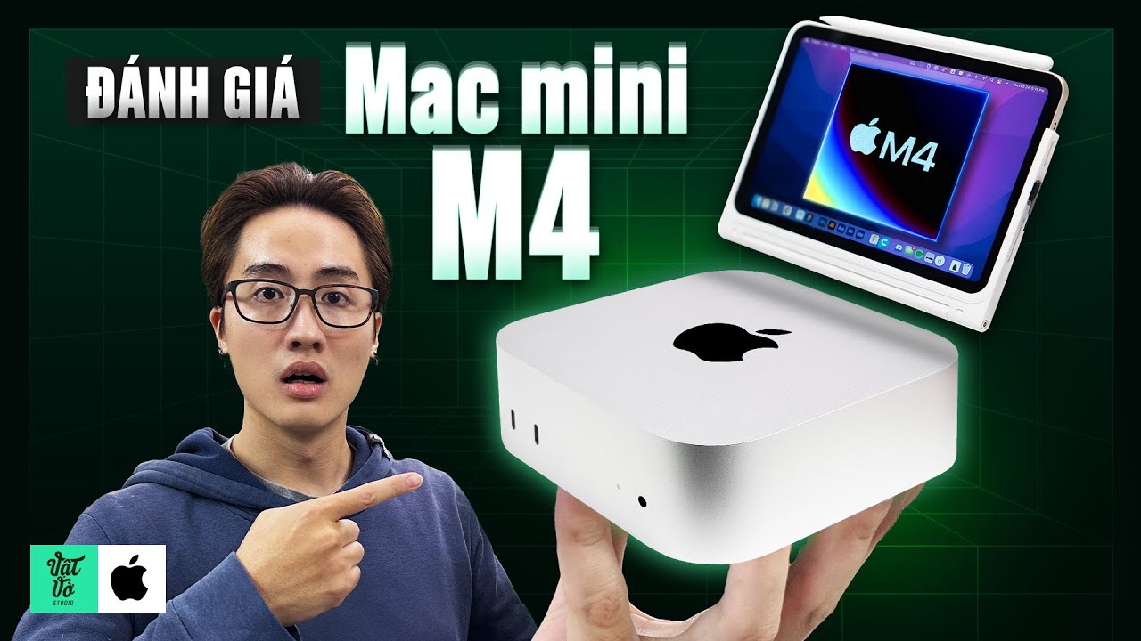 Đánh giá Mac mini M4: Có điểm yếu, nhưng khó tìm đối thủ tốt hơn - YouTube