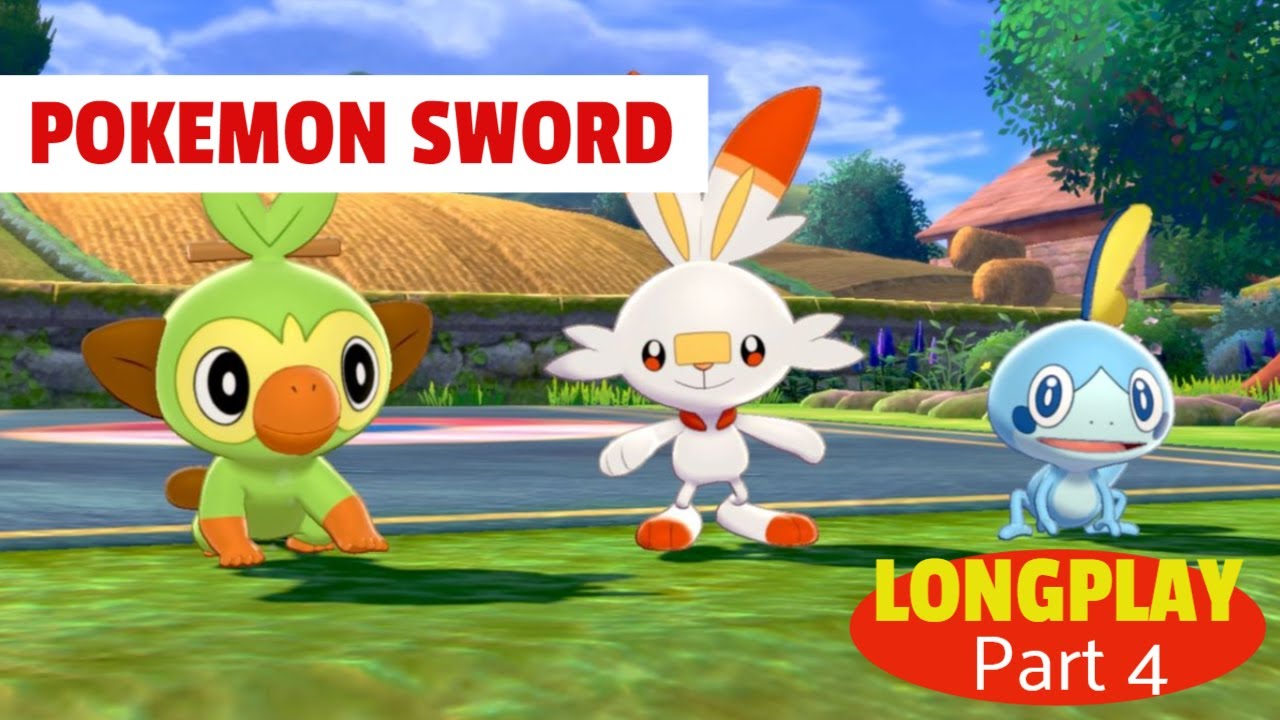 POKEMON SWORD - GAMEPLAY | LONGPLAY | WALKTHROUGH (part 4) - YouTube