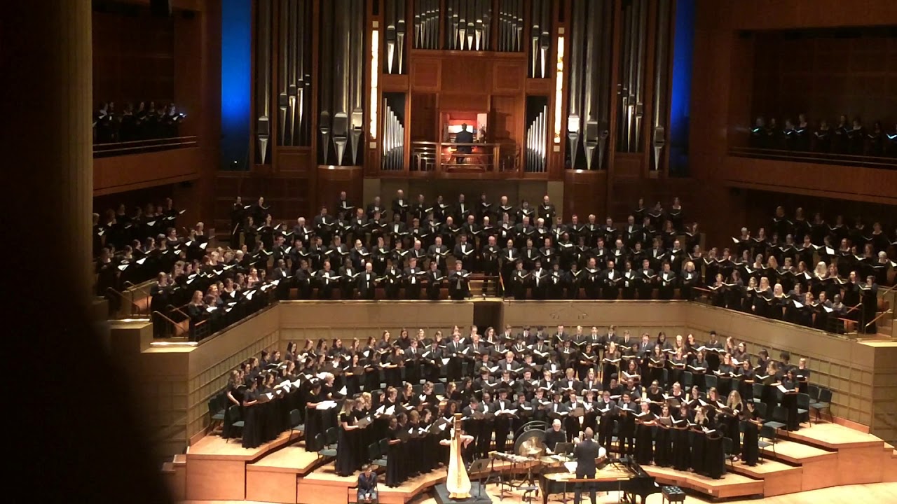 Dallas Symphony Chorus concert Oct. 8 2017 - YouTube
