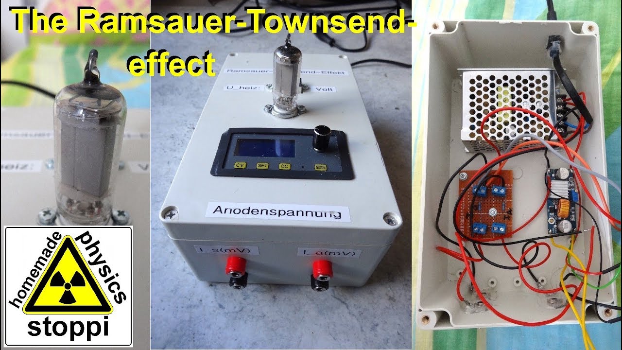 Ramsauer Townsend quantum mechanics effect with a thyratron tube - YouTube