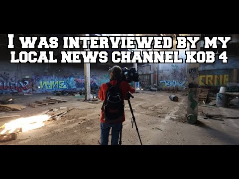 My Interview with KOB 4 news about my Urban Explorations - YouTube