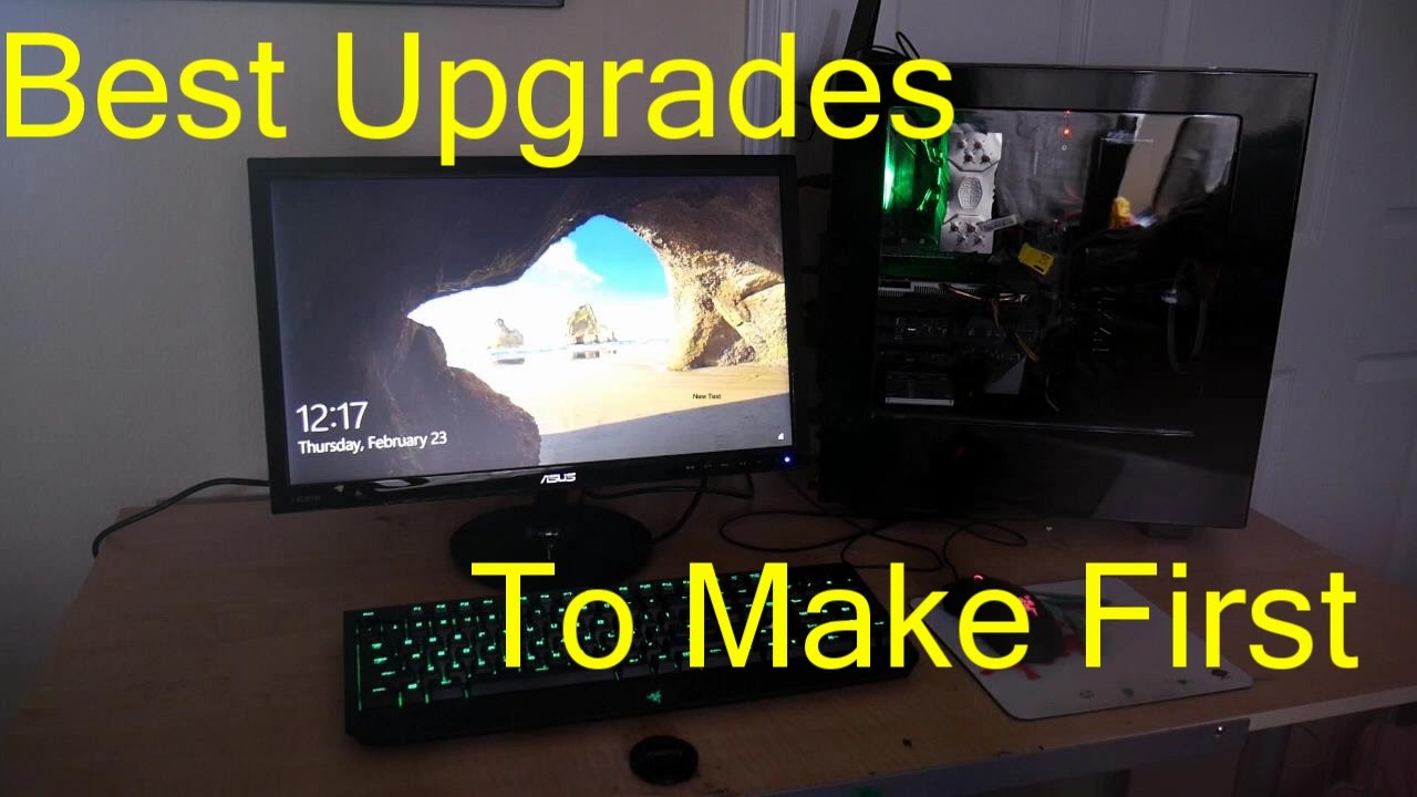 Quick and Easy PC Upgrade - YouTube