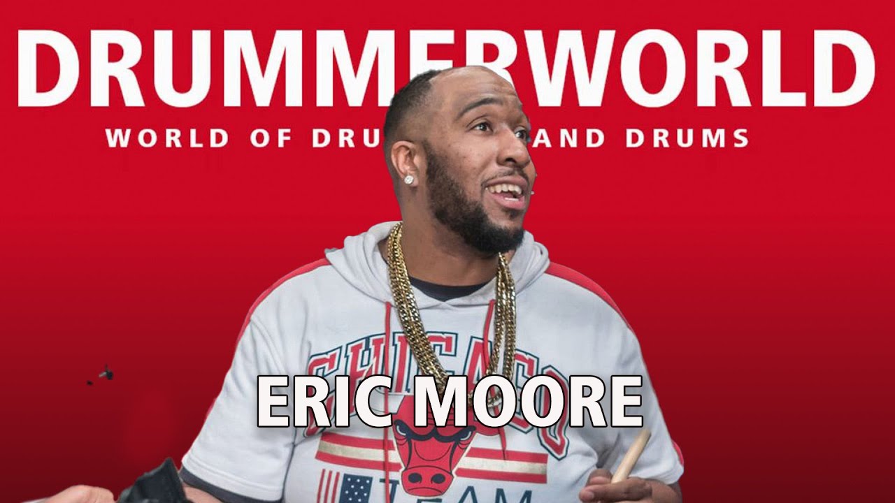 Eric Moore: Checking out his new DW Drums #ericmoore #drummerworld ...