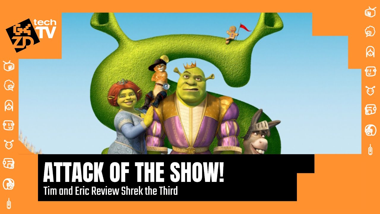 AOTS Classic - Tim & Eric Review Shrek the Third - YouTube