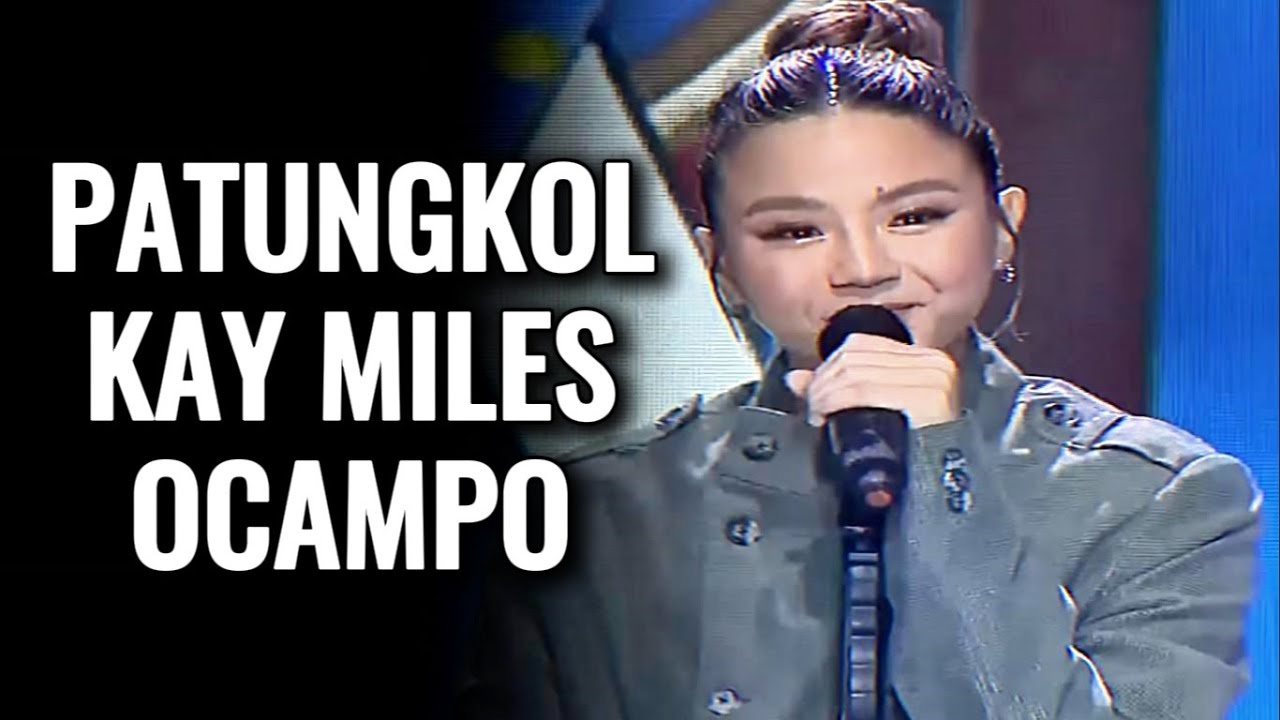 PATUNGKOL KAY MILES OCAMPO AT SA EAT BULAGA - YouTube