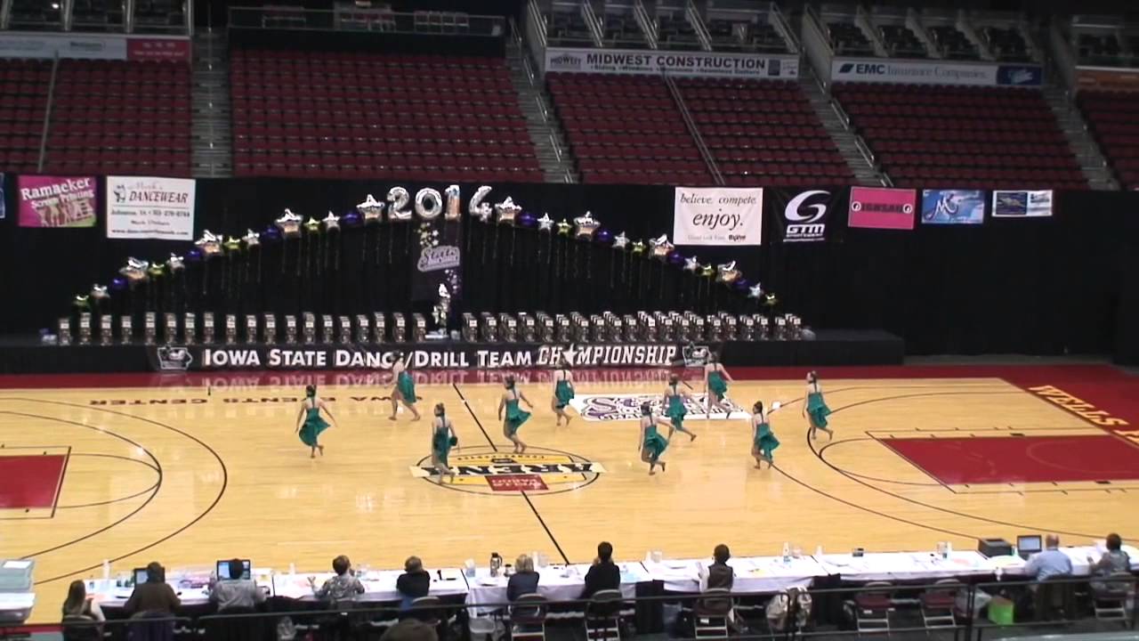 ISDTA 2014 Drake University Dance Team Jazz Routine - YouTube