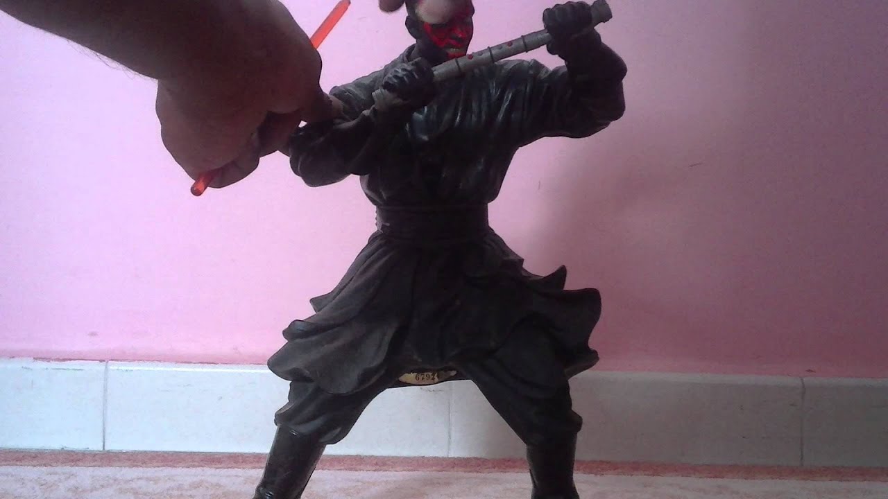 Darth Maul Mega Collectible From Starwars Episode 1 (1999) - YouTube