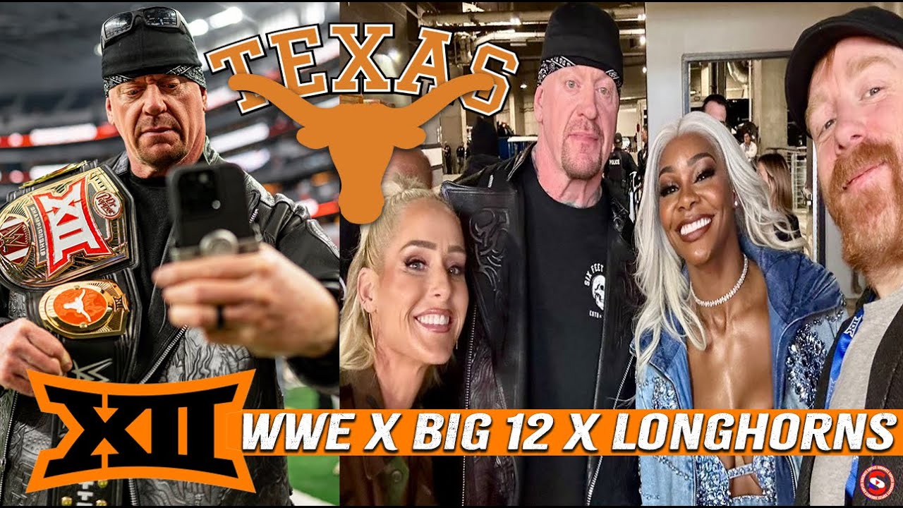 Undertaker, Jade Cargill, Sheamus Texas Longhorns Big 12 special WWE ...
