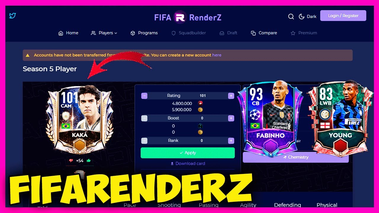 Cartas ocultas, stats y más: llega Fifa Renderz | Fifa Mobile 21 - YouTube