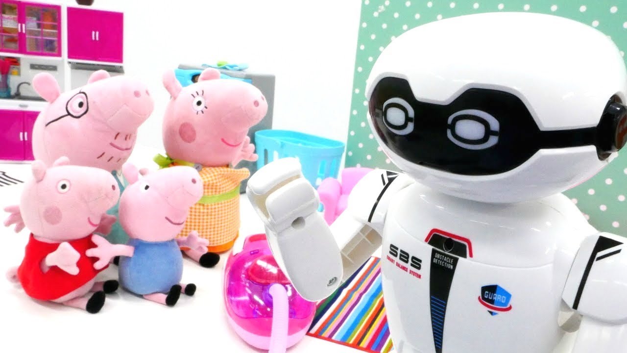 Vídeos de Peppa Pig - Un robot ayudante. - YouTube