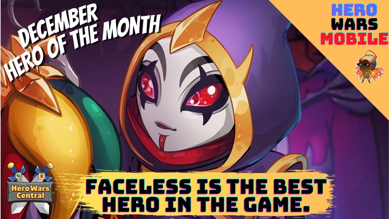 Faceless | Hero of the Month | Hero Wars Mobile - YouTube