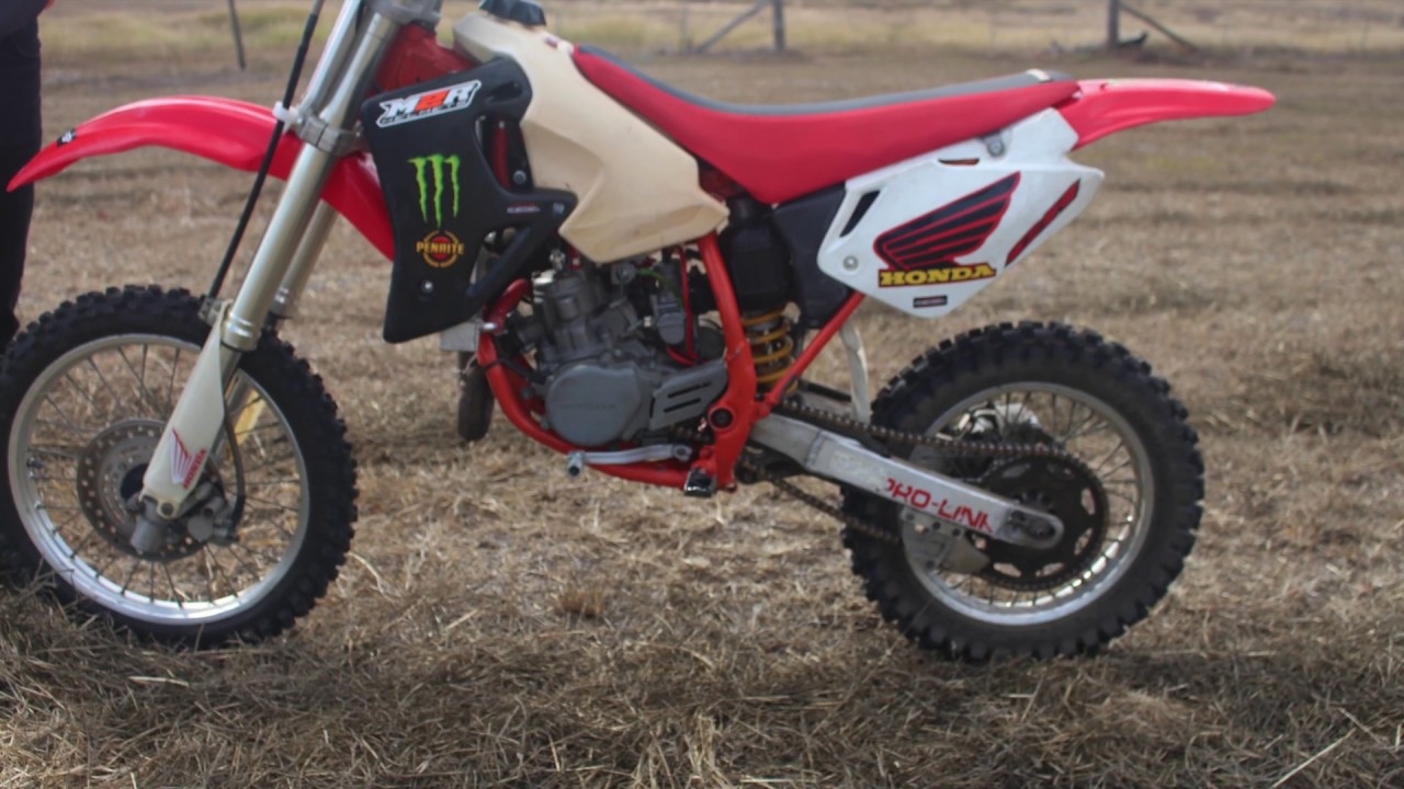 Honda CR80RX 1999 - YouTube