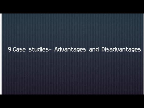 9.Case studies- Advantages /Disadvantages - YouTube