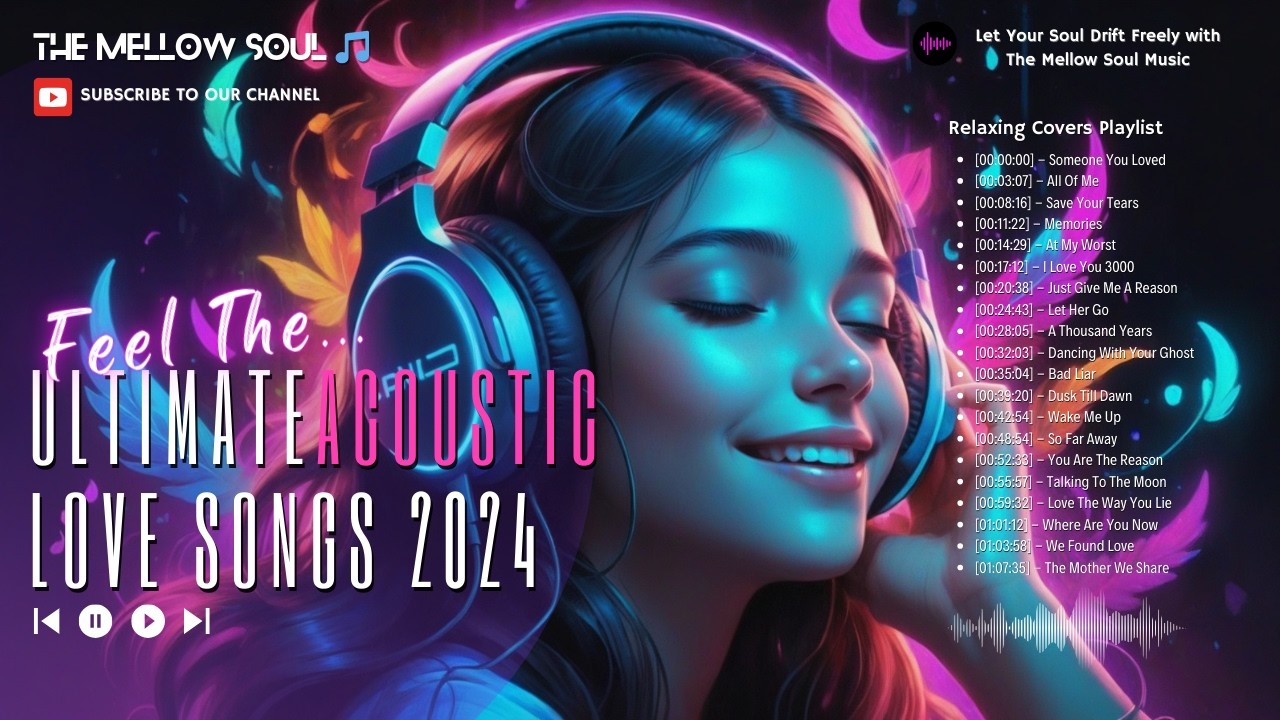 Ultimate Acoustic Love Songs 2024 🎵 | Relaxing Covers Playlist - YouTube
