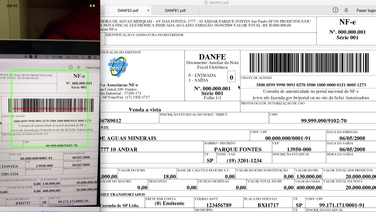 SAP® FIORI - Brazilian NFe Demo App - YouTube