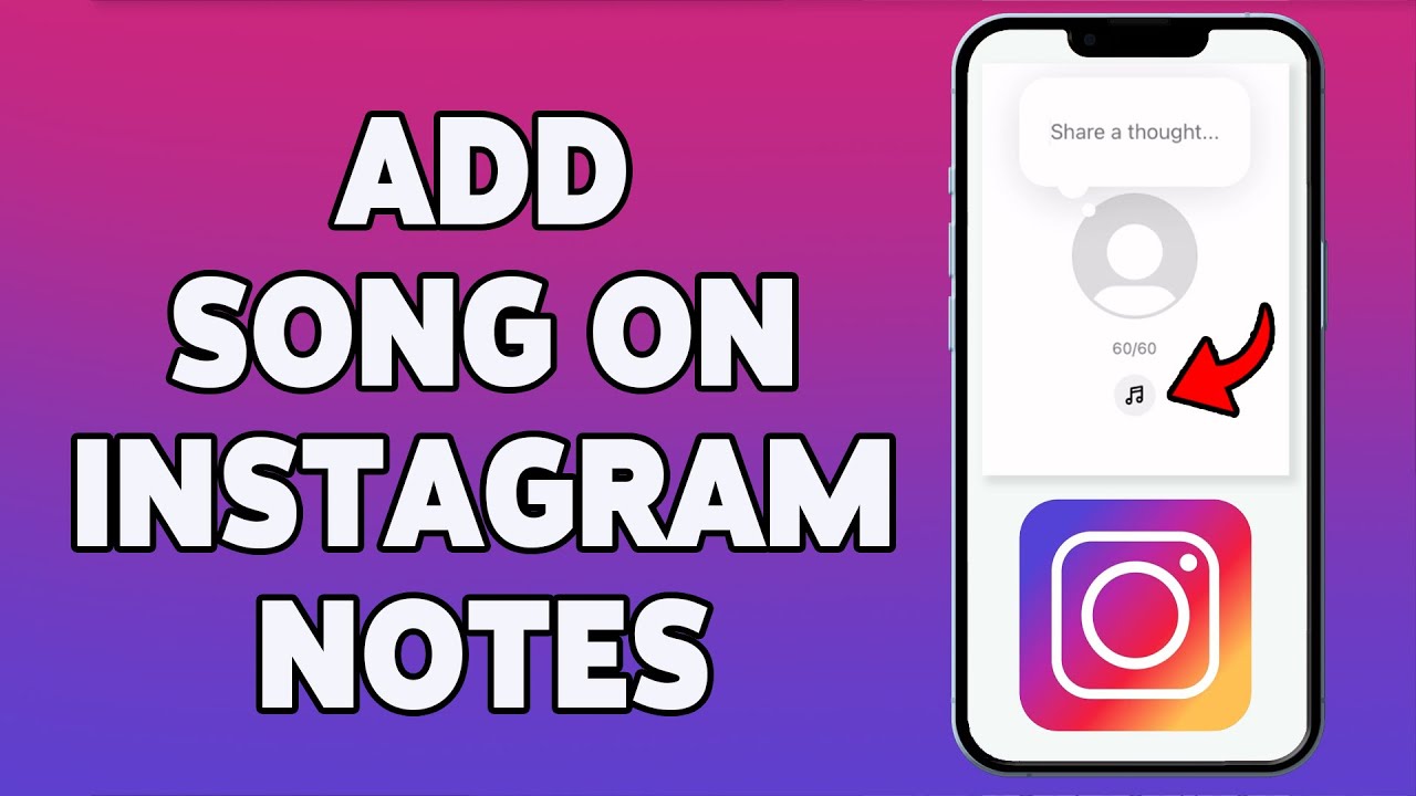 How To Put Music To Your Instagram Note 2023 | Add Song On Instagram ...