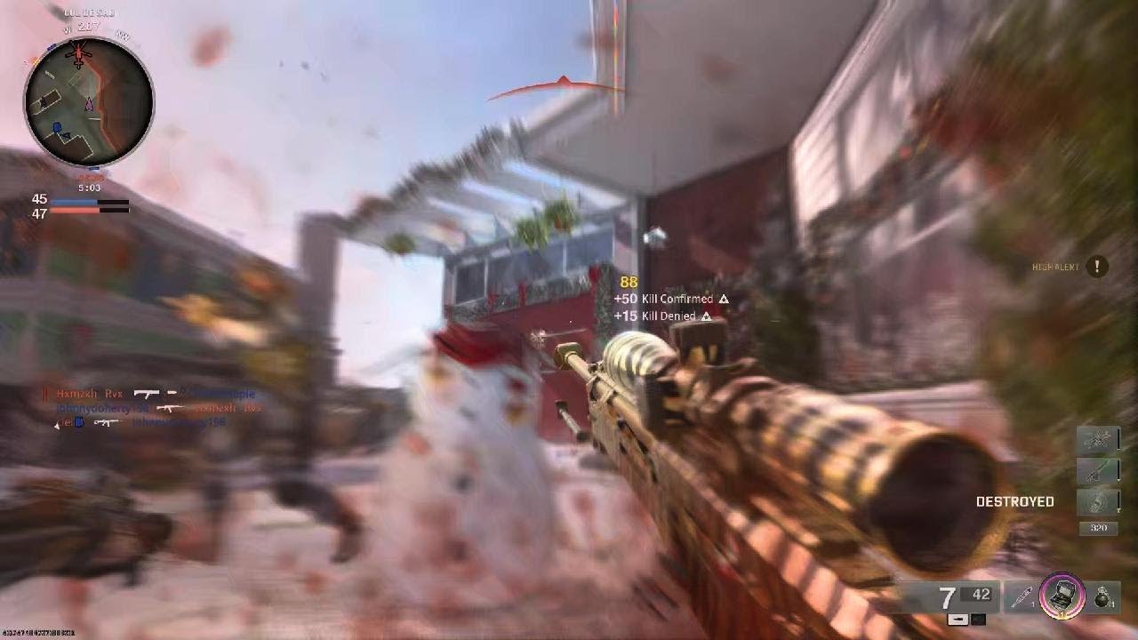 Call of Duty_8 kill streak with 2 triple kills - YouTube