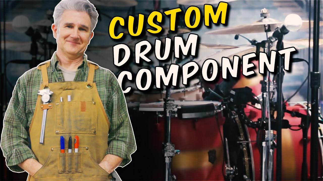 His collaboration led to making the WORLD'S FIRST 3D printed drum kit ...