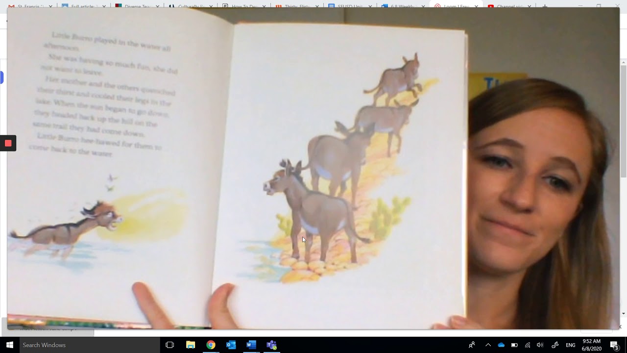 Little Burro Read Aloud - YouTube