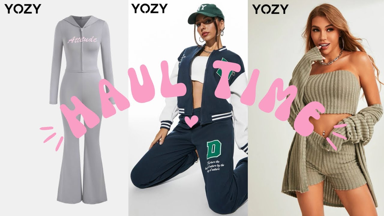 HAUL|Unboxing|clothing|YOZY| - YouTube