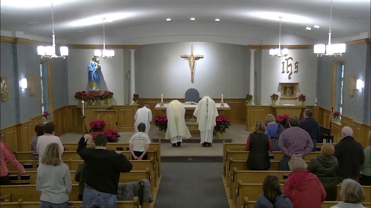 Daily Mass The Baptism Of The Lord Monday January 8 2024 Youtube