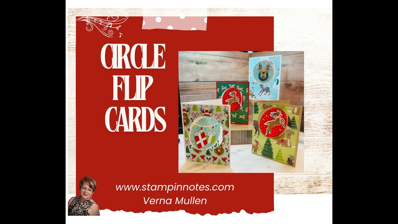 Circle Flip Fun Fold - YouTube