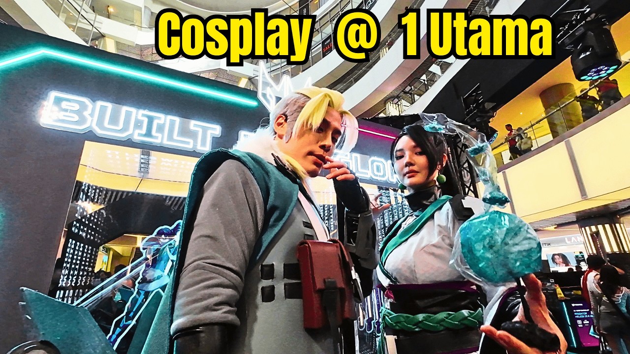 Cosplay Competition @ 1 Utama Shopping Mall Kuala Lumpur - YouTube
