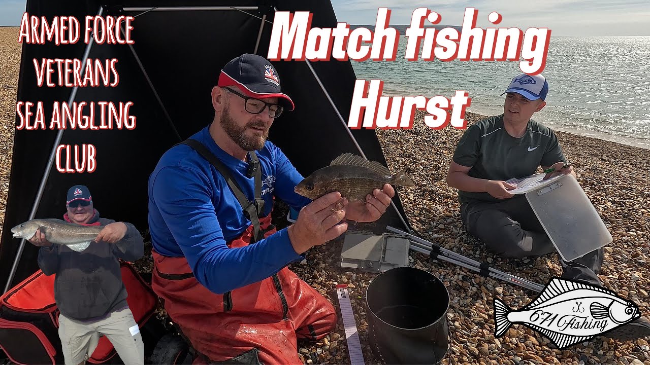 UK Sea Fishing - Match Fishing Hurst Shingle bank - Armed Force ...